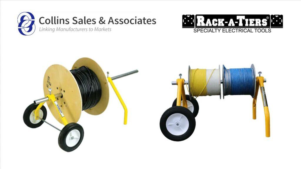 Big E-Z - Wire Spool Rack - Rack-A-Tiers Since 1995