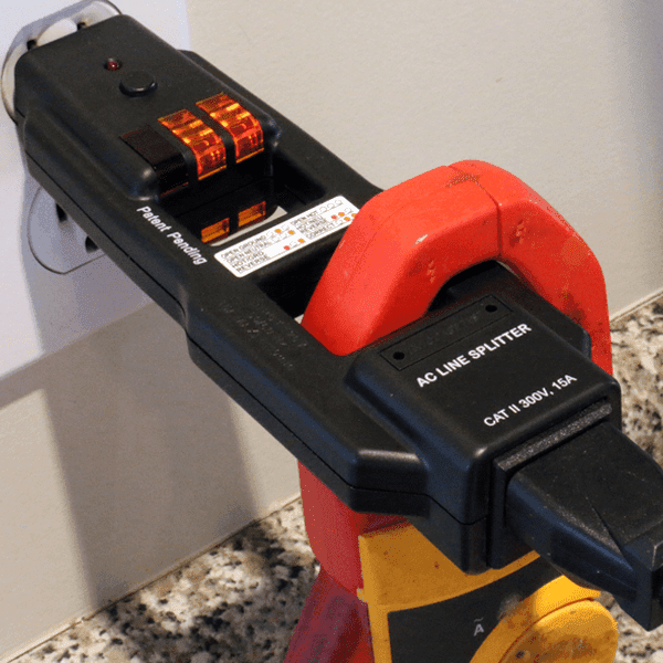 AC Line Splitter with GFCI Tester - Rack-A-Tiers Since 1995