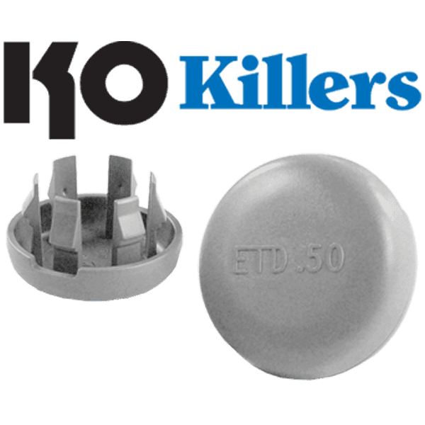 KO Killers Plastic Knockout Fillers - Rack-A-Tiers Since 1995