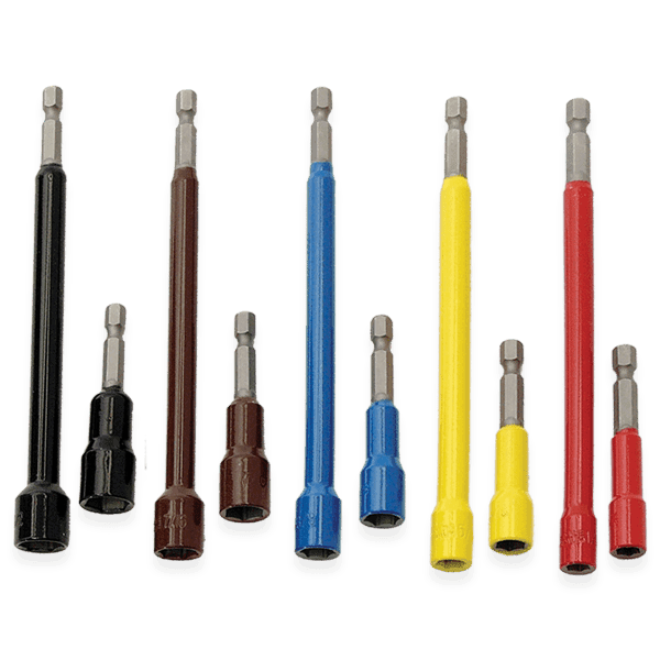 5/16" Yellow Hex Bit - Rack-A-Tiers Since 1995