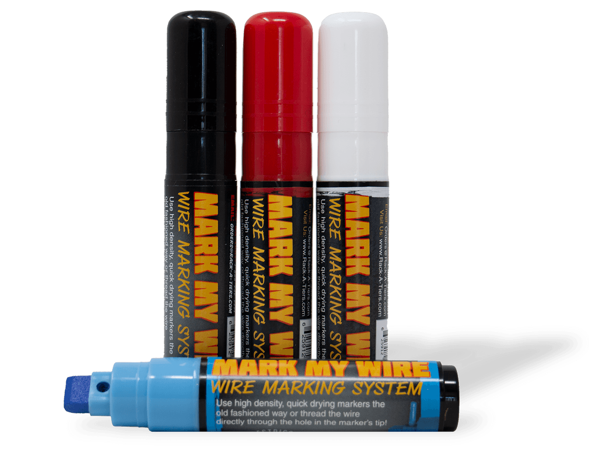 Mark My Wire - Wire Marking System - Rack-A-Tiers Since 1995