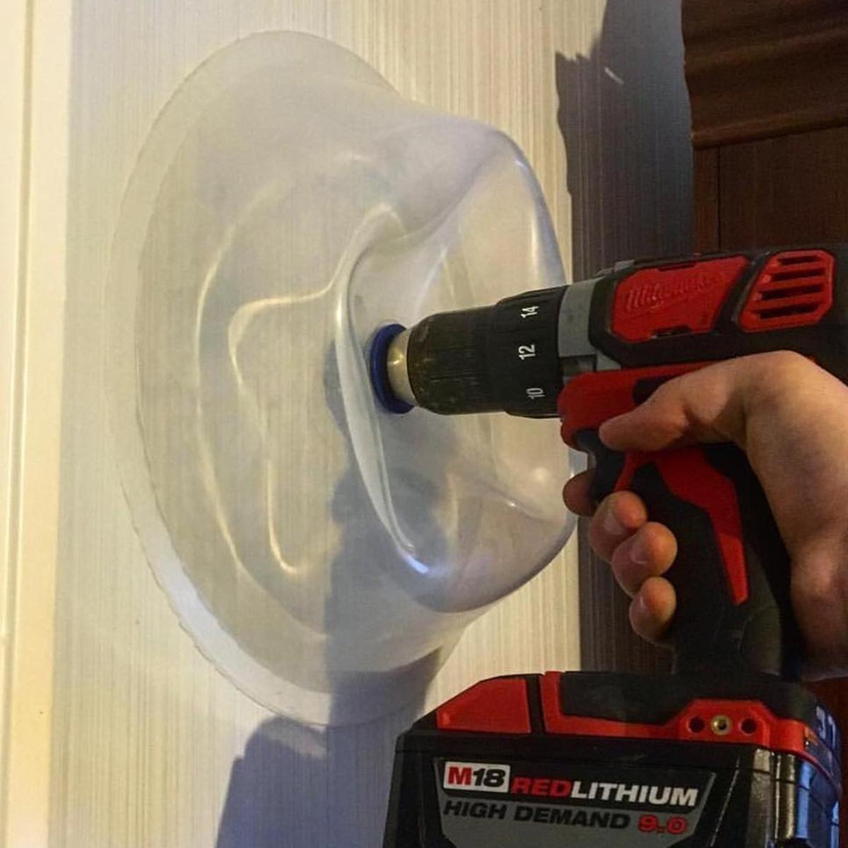 Driller's Dust Bowl - Hole Saw Dust Bowl - Rack-A-Tiers Since 1995