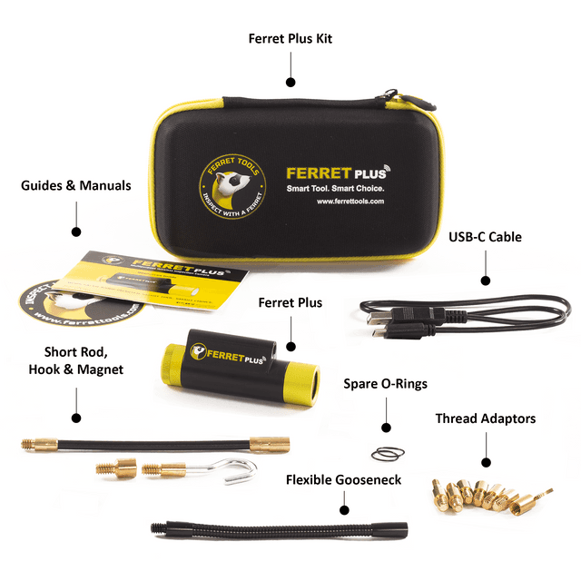 Ferret Plus - Multipurpose Wireless Inspection Camera and Cable Pulling ...