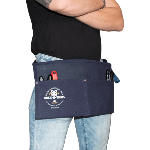 Snap Sack - Canvas/Leather Tool Apron - Rack-A-Tiers Since 1995