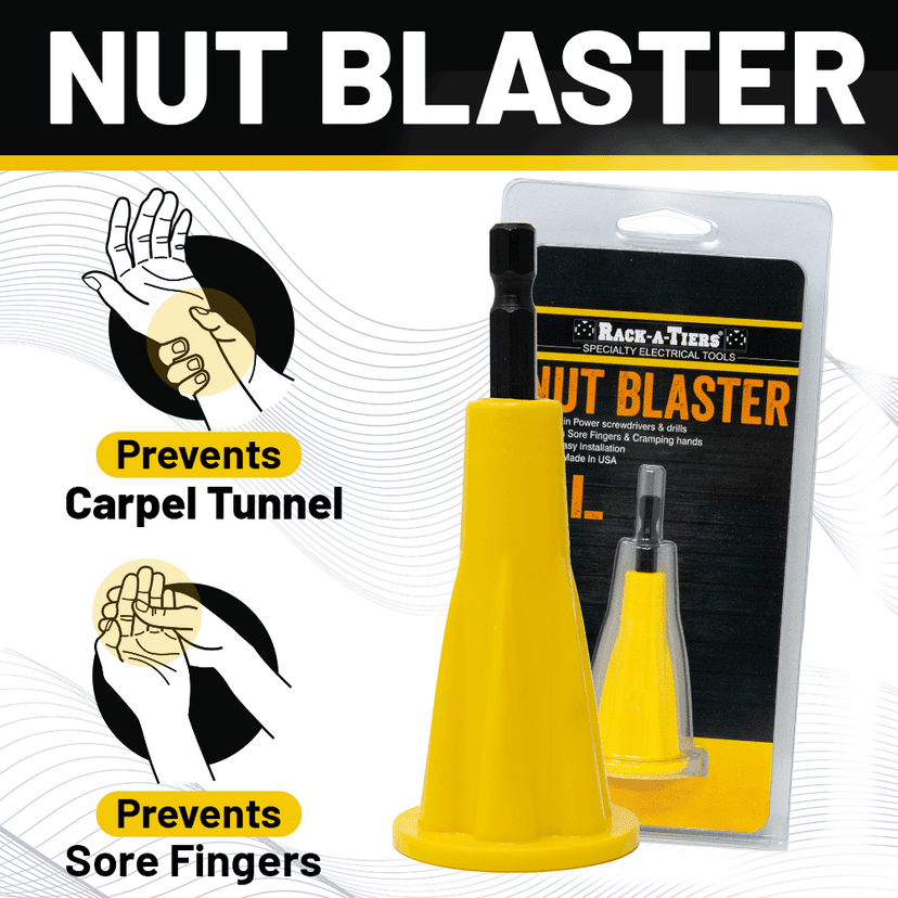 Nut Blaster | Wire Nut Twister - Rack-A-Tiers Since 1995