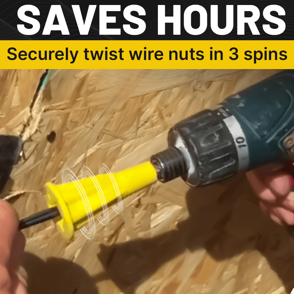 Nut Blaster | Wire Nut Twister - Rack-A-Tiers Since 1995
