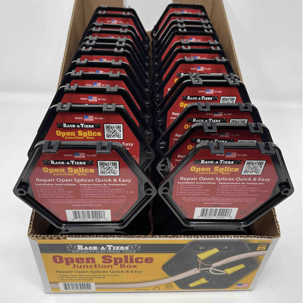Open Splice Junction Box - Rack-A-Tiers Since 1995