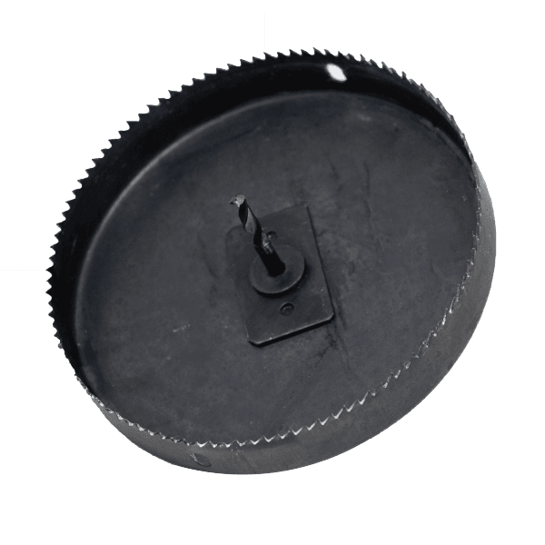 Recessed Light Round Hole Saw - 6 3/8" - Rack-A-Tiers Since 1995