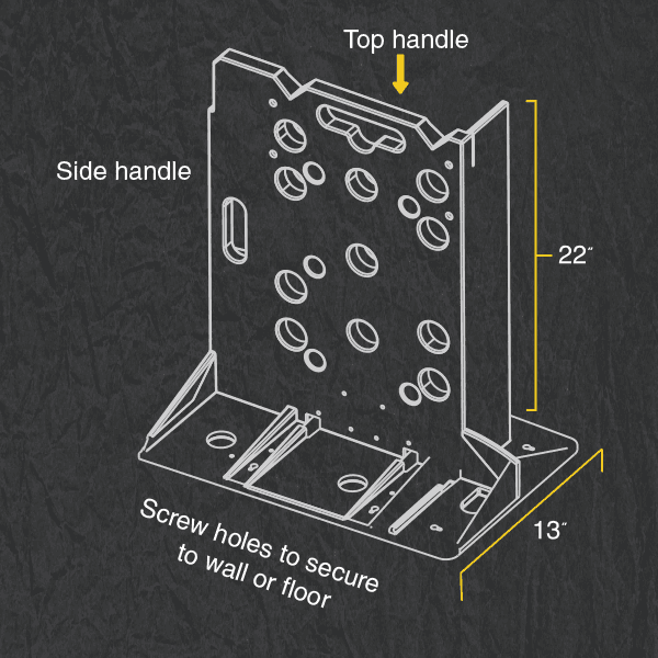 Rack-A-Tiers XL Wire Dispenser - Rack-A-Tiers Since 1995