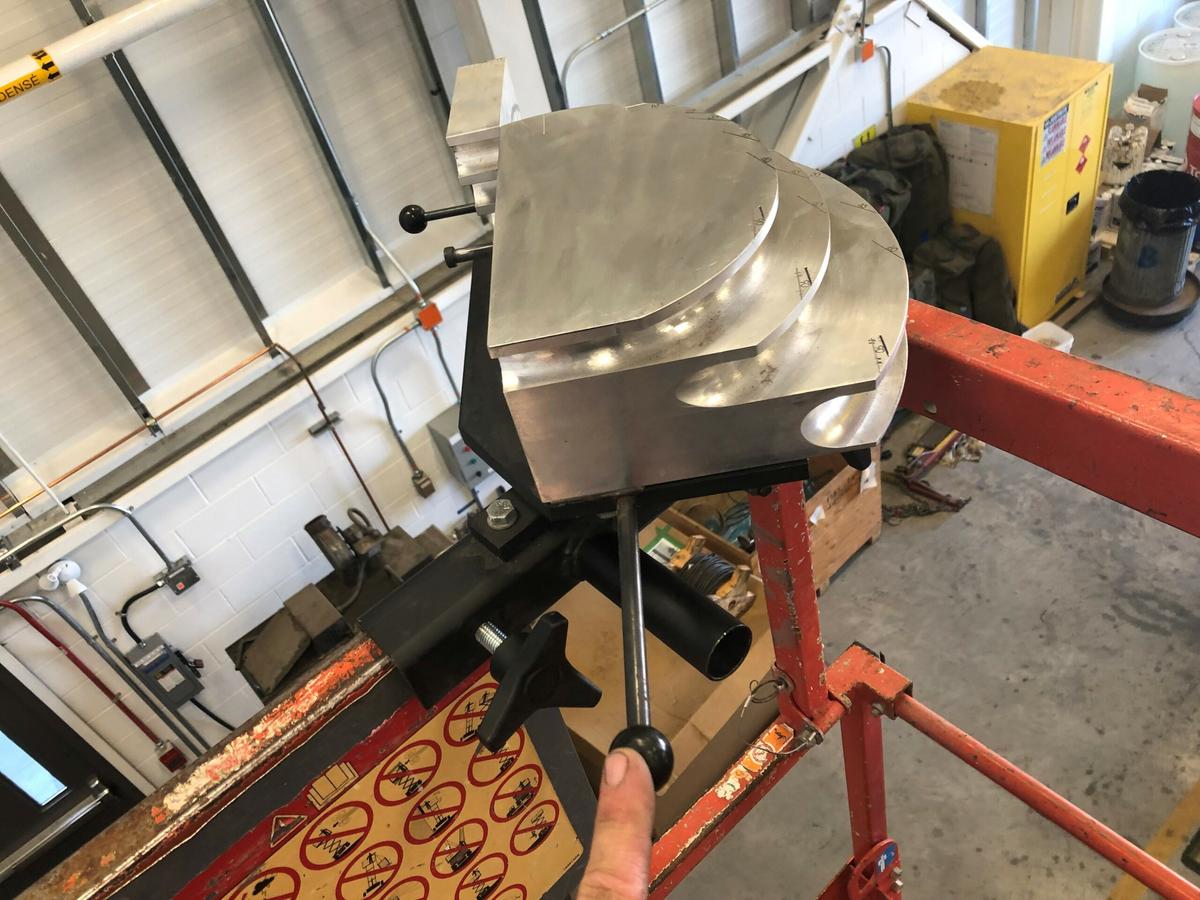 Skybender® - Lift Mounted EMT Bender - Rack-A-Tiers Since 1995