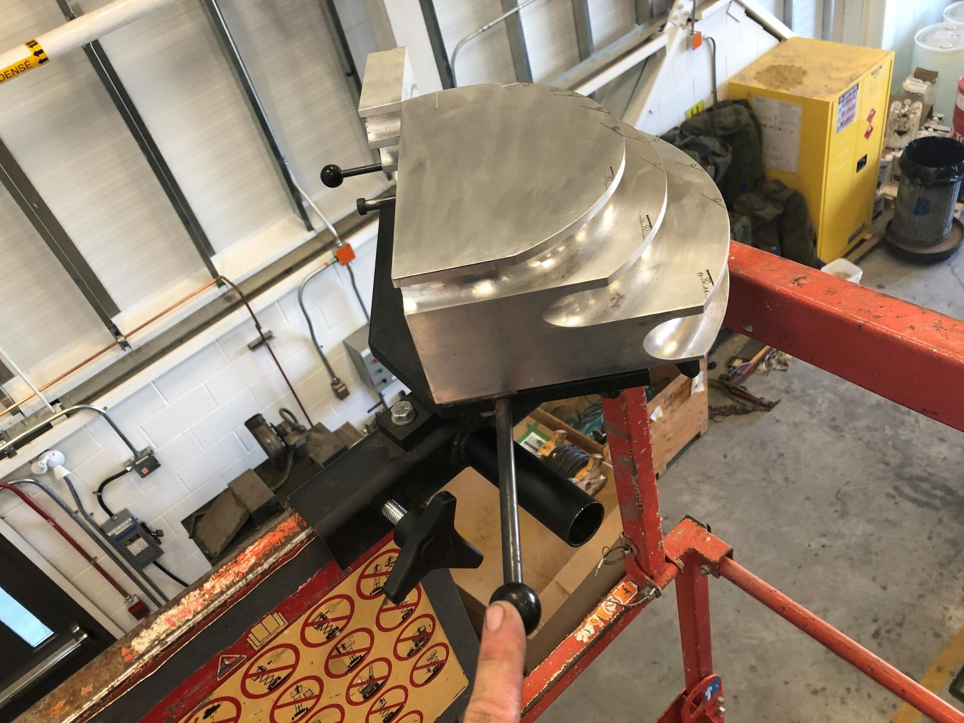 Skybender® - Lift Mounted EMT Bender - Rack-A-Tiers Since 1995