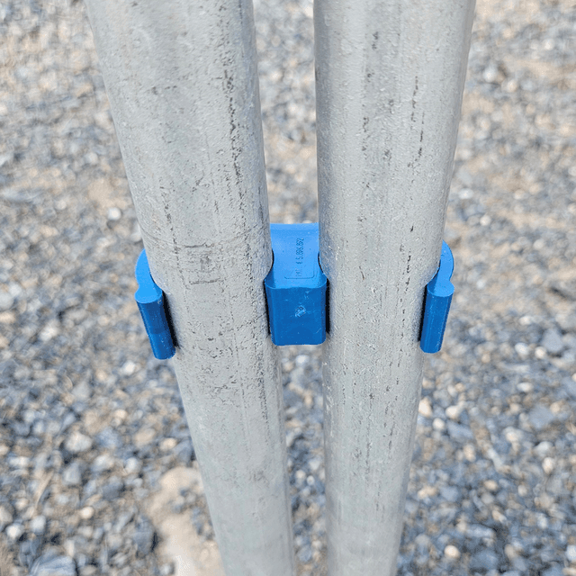 Slammers Rigid/PVC Conduit Spacer- 50 Pack - Rack-A-Tiers Since 1995