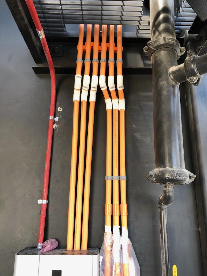 Slammers Rigid/PVC Conduit Spacer with Support Hole - 50 Pack - Rack-A ...