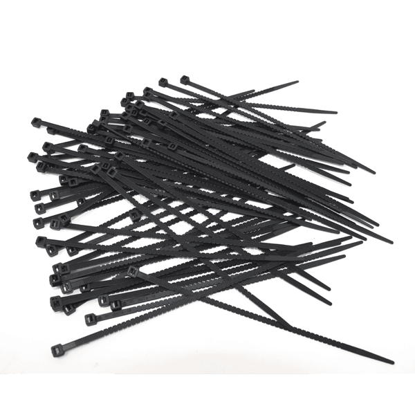Twist N' Tear Cable Ties - Black Qty. 100 - Rack-A-Tiers Since 1995