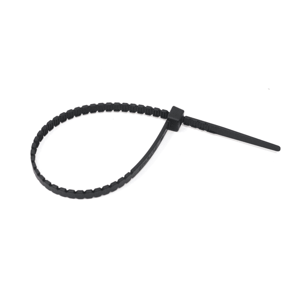 Twist N' Tear Cable Ties - Black Qty. 100 - Rack-A-Tiers Since 1995