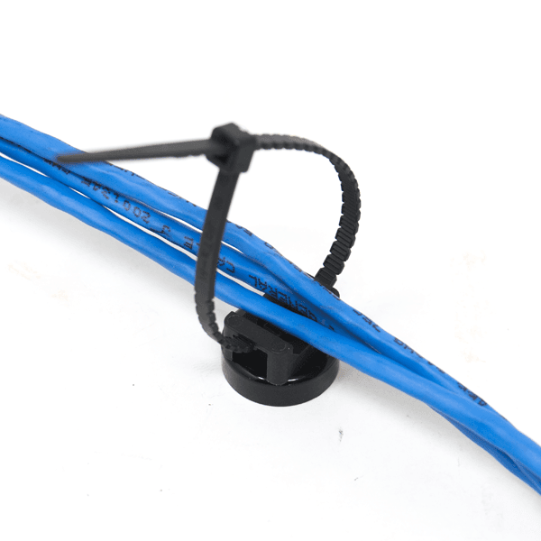 Twist N' Tear Cable Ties - Black Qty. 100 - Rack-A-Tiers Since 1995