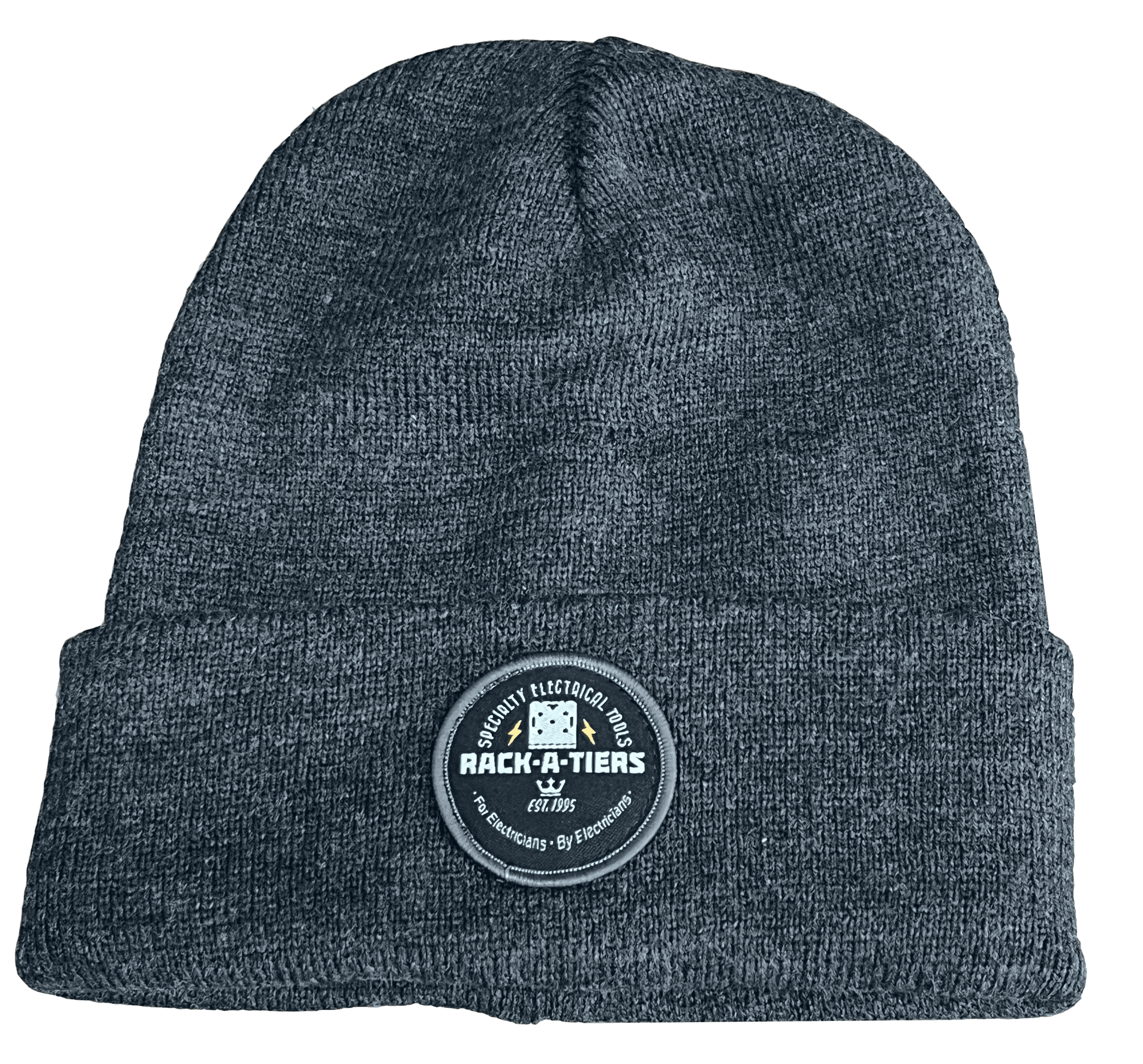 Rack-A-Tiers Charcoal Beanie - Rack-A-Tiers Since 1995