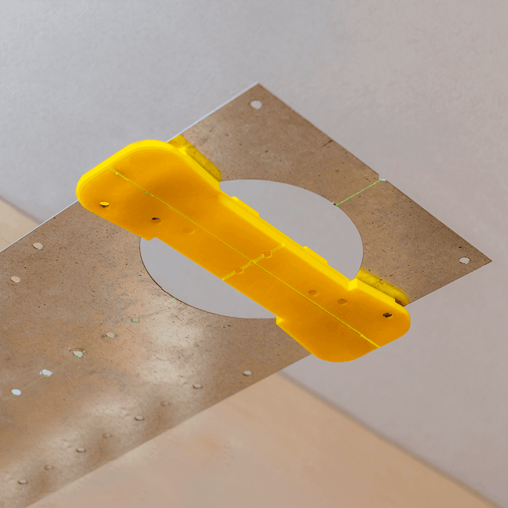 Laser Buddy - Recessed Lighting Template for 3", 4" and 6" - Rack-A ...
