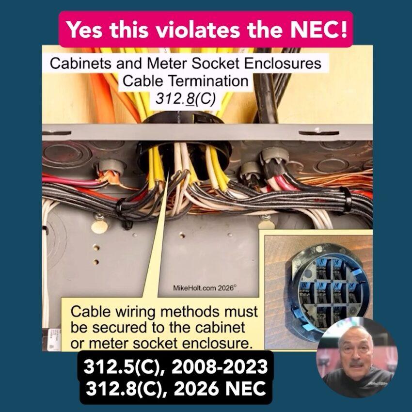 Wire Waffle - Multiple NM Cable Connector - Rack-A-Tiers Since 1995