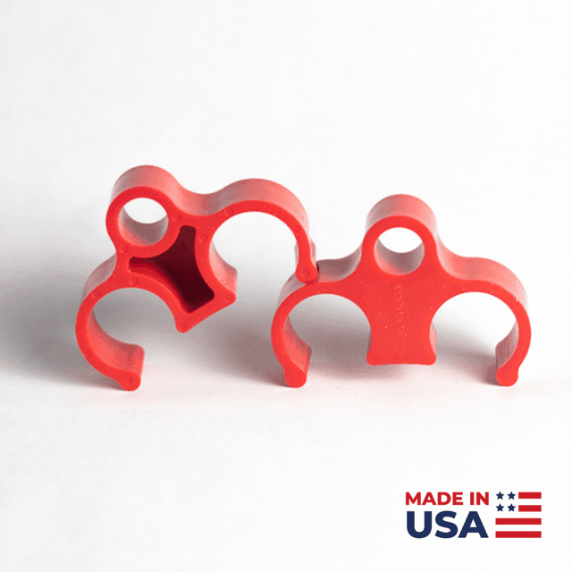 Slammers Rigid/PVC Conduit Spacer with Support Hole - 50 Pack - Rack-A ...