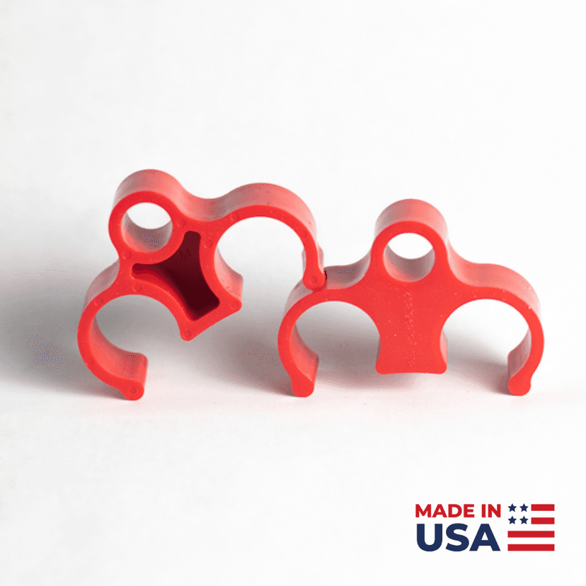 Slammers Rigid/PVC Conduit Spacer with Support Hole - 50 Pack - Rack-A ...