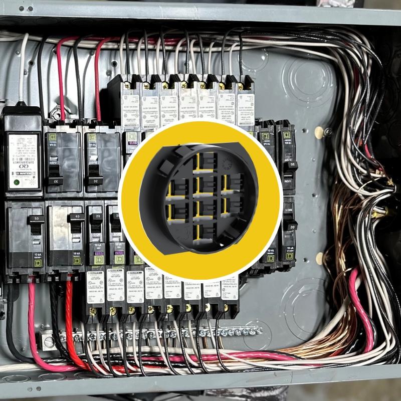 Wire Waffle - Multiple NM Cable Connector - Rack-A-Tiers Since 1995